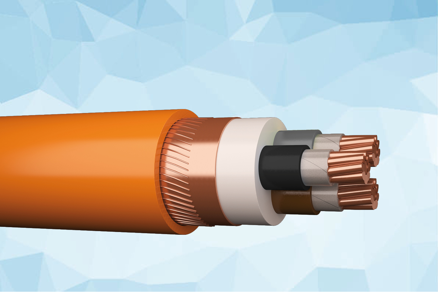 EMC-skærmet og E90 brandsikkert kabel - ELFOKUS