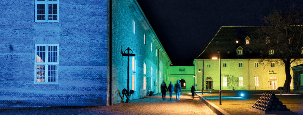 Fremhæv arkitektur og skab stemning med facadebelysning - ELFOKUS