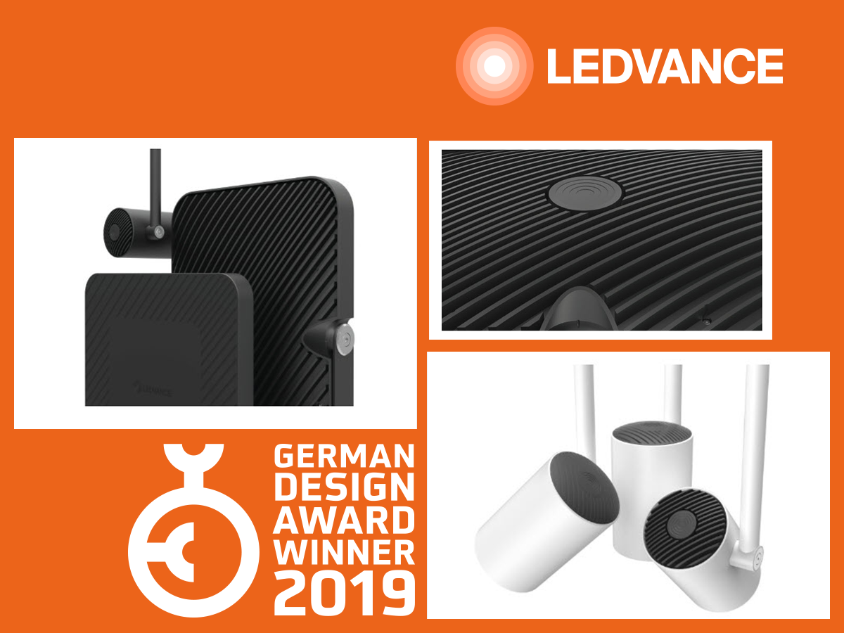 Armaturdesignet SCALE fra LEDVANCE vinder prestigeprisen German Design ...