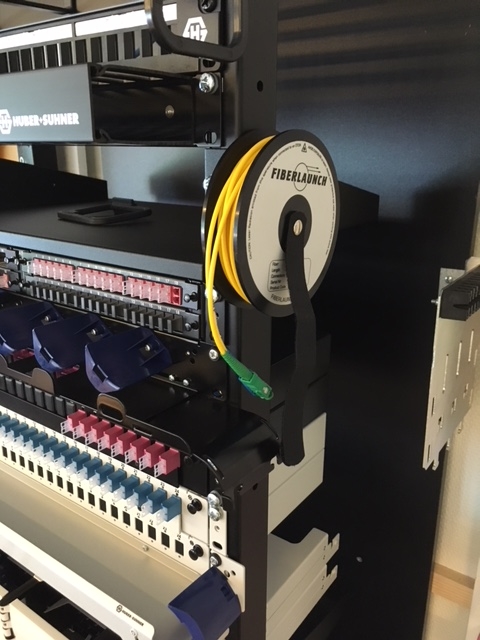Launch fiber– kompakt og magnetisk rulle med op til 1000 meter fiber ...