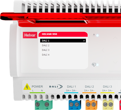 Helvar Imagine 950 router: DALI-2 multimaster controller - ELFOKUS
